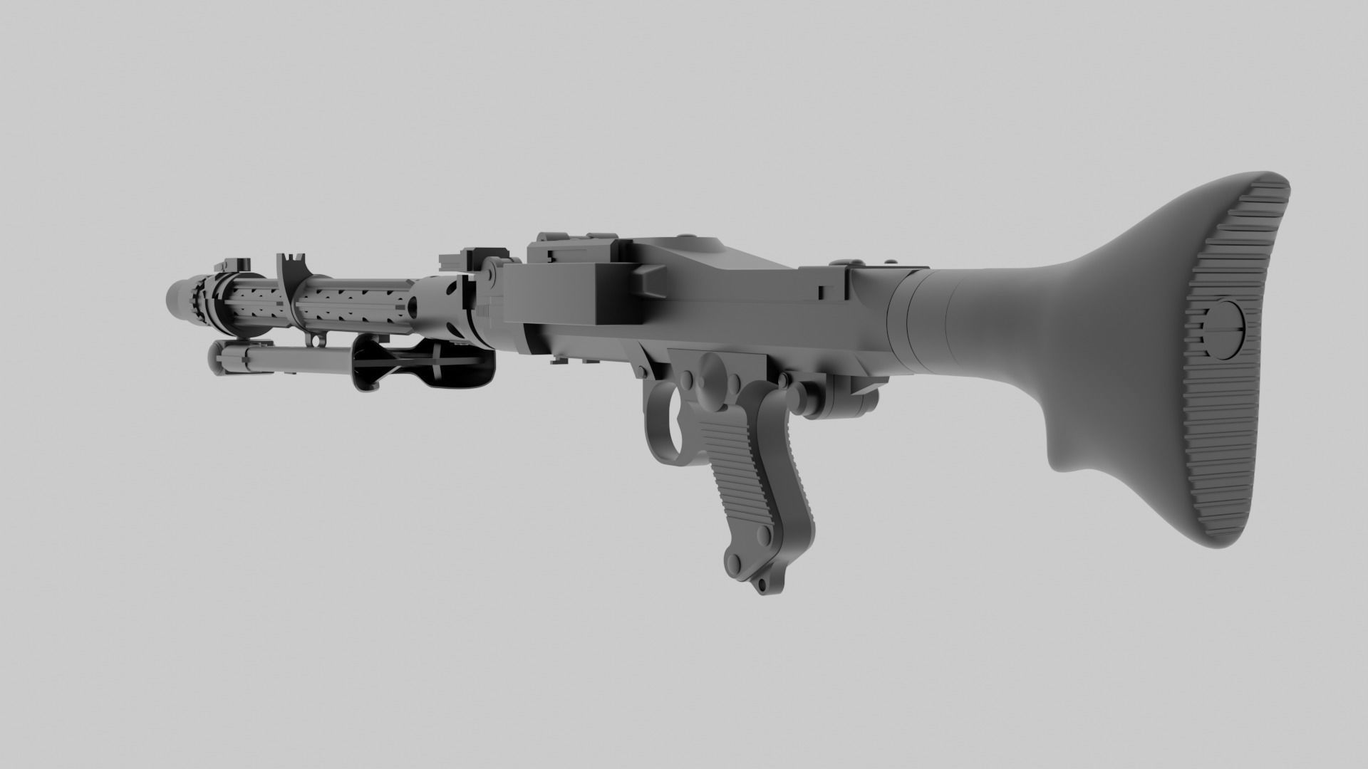 DLT-19 Heavy Blaster Rifle 3D model | CGTrader