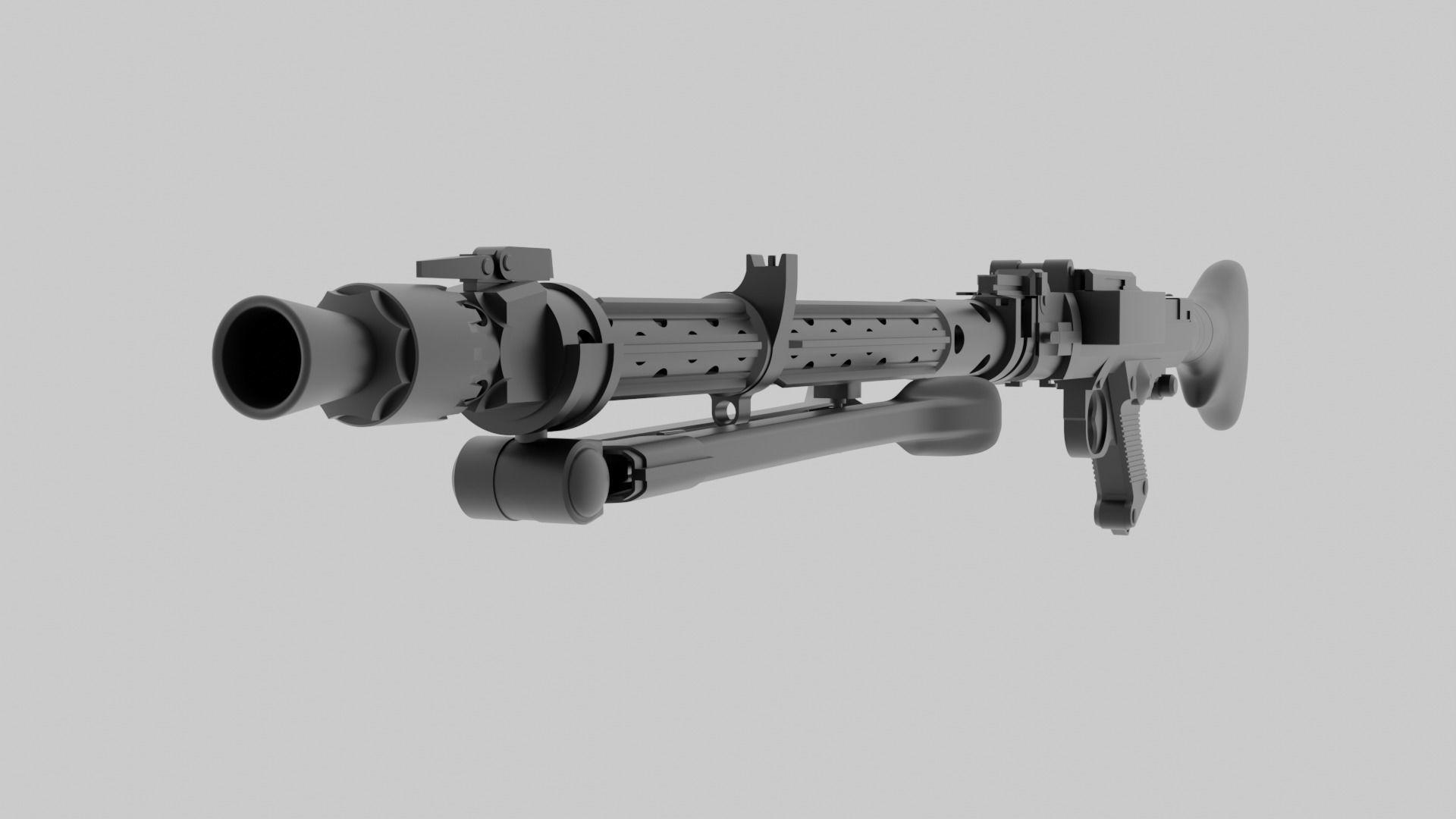 DLT-19 Heavy Blaster Rifle 3D model | CGTrader