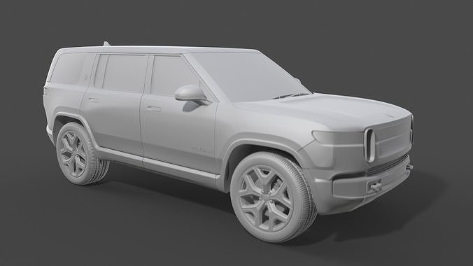Rivian R1S 3D MODEL 3D model | CGTrader