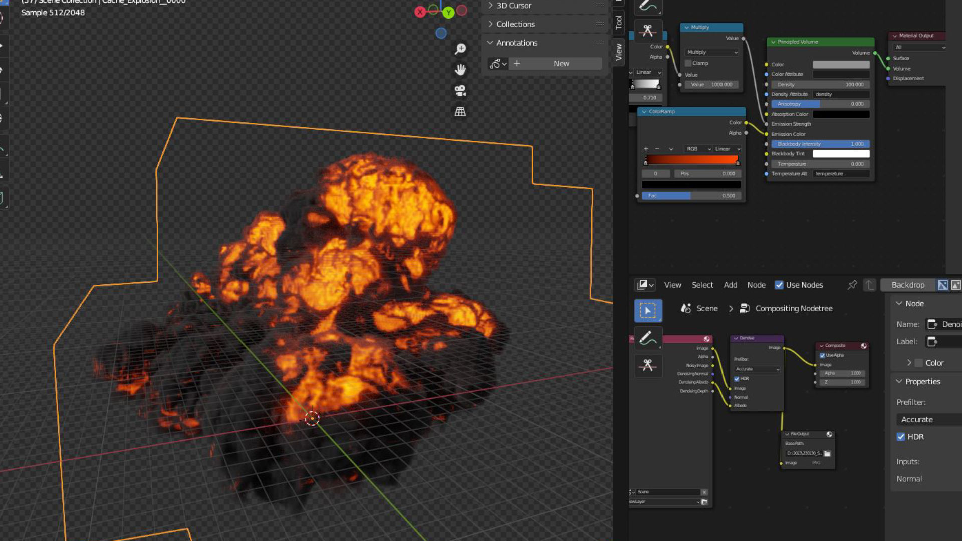 Explosion Bomb Animation 3D model animated | CGTrader