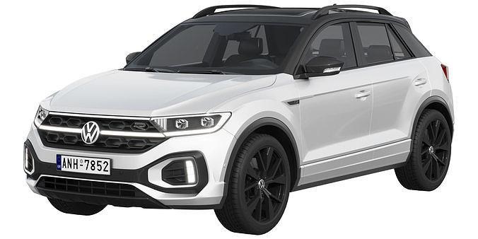 Volkswagen T-Roc R-line 2022 3D model | CGTrader