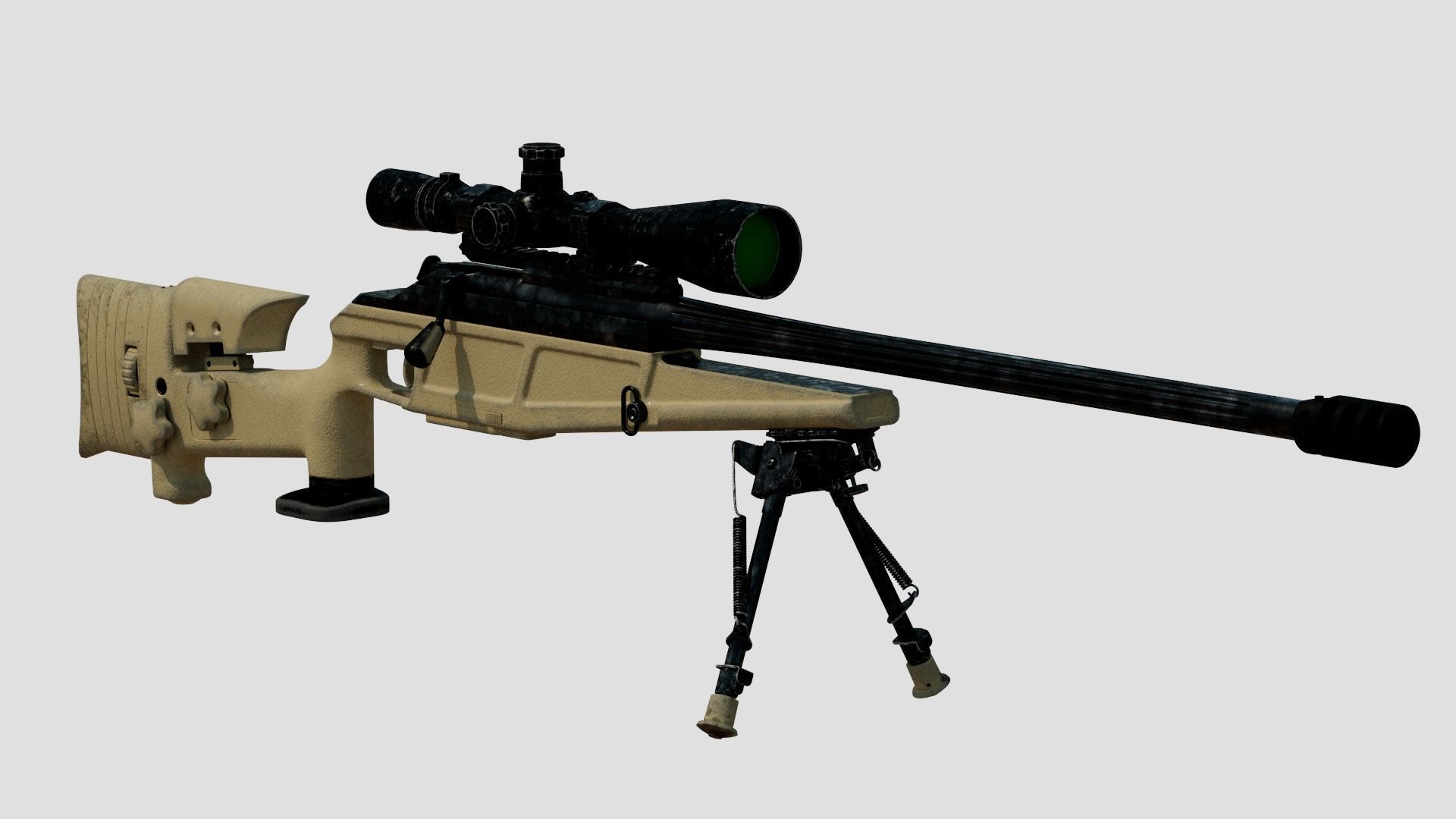 3D model SIG Blaser R93 LRS2 Tactical VR / AR / low-poly | CGTrader