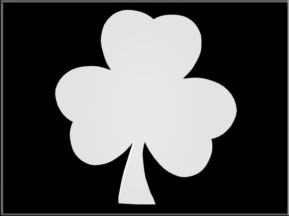 3D model Simple Shamrock VR / AR / low-poly | CGTrader