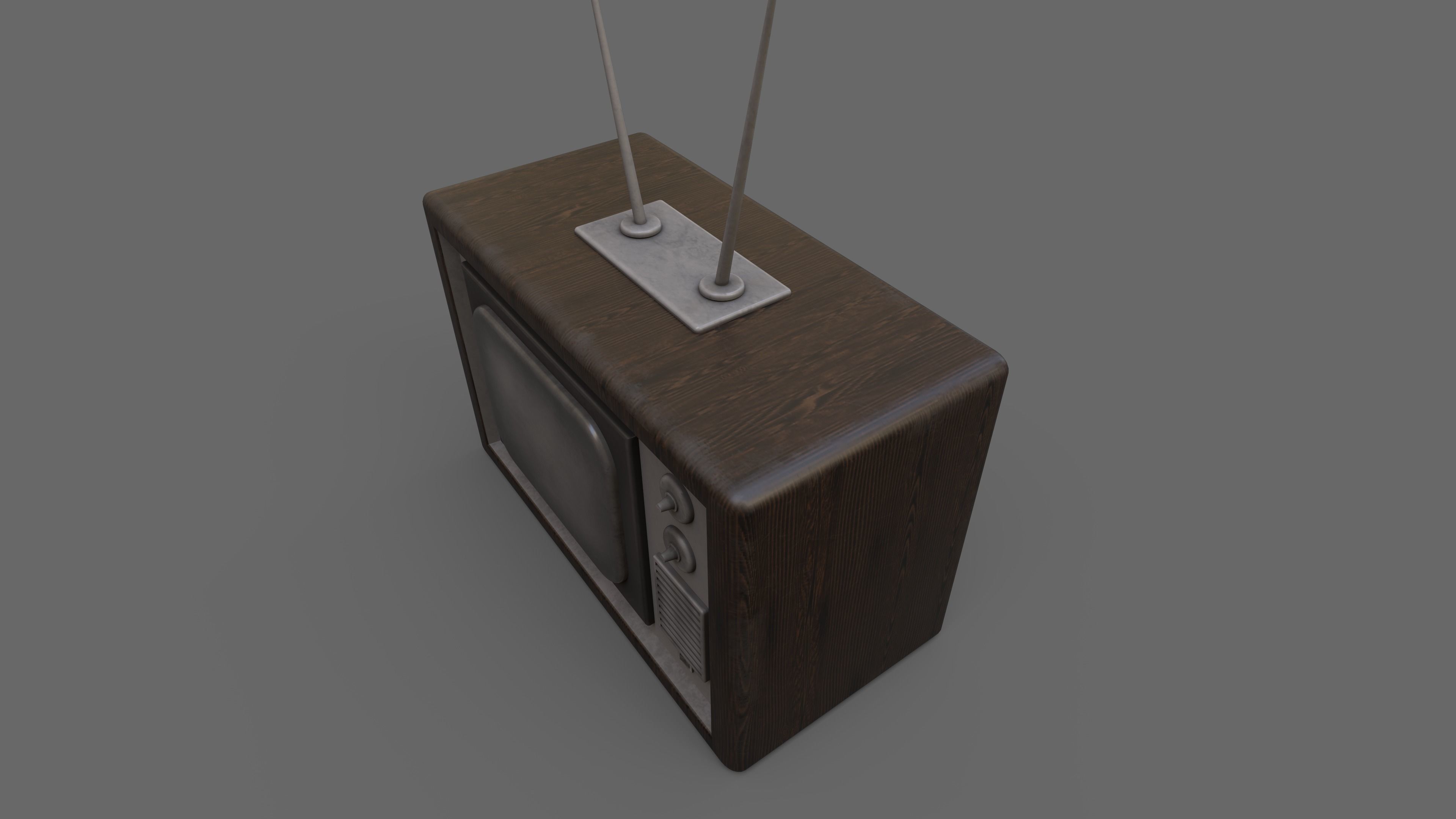 3D model Television Low-poly 3D model VR / AR / low-poly | CGTrader