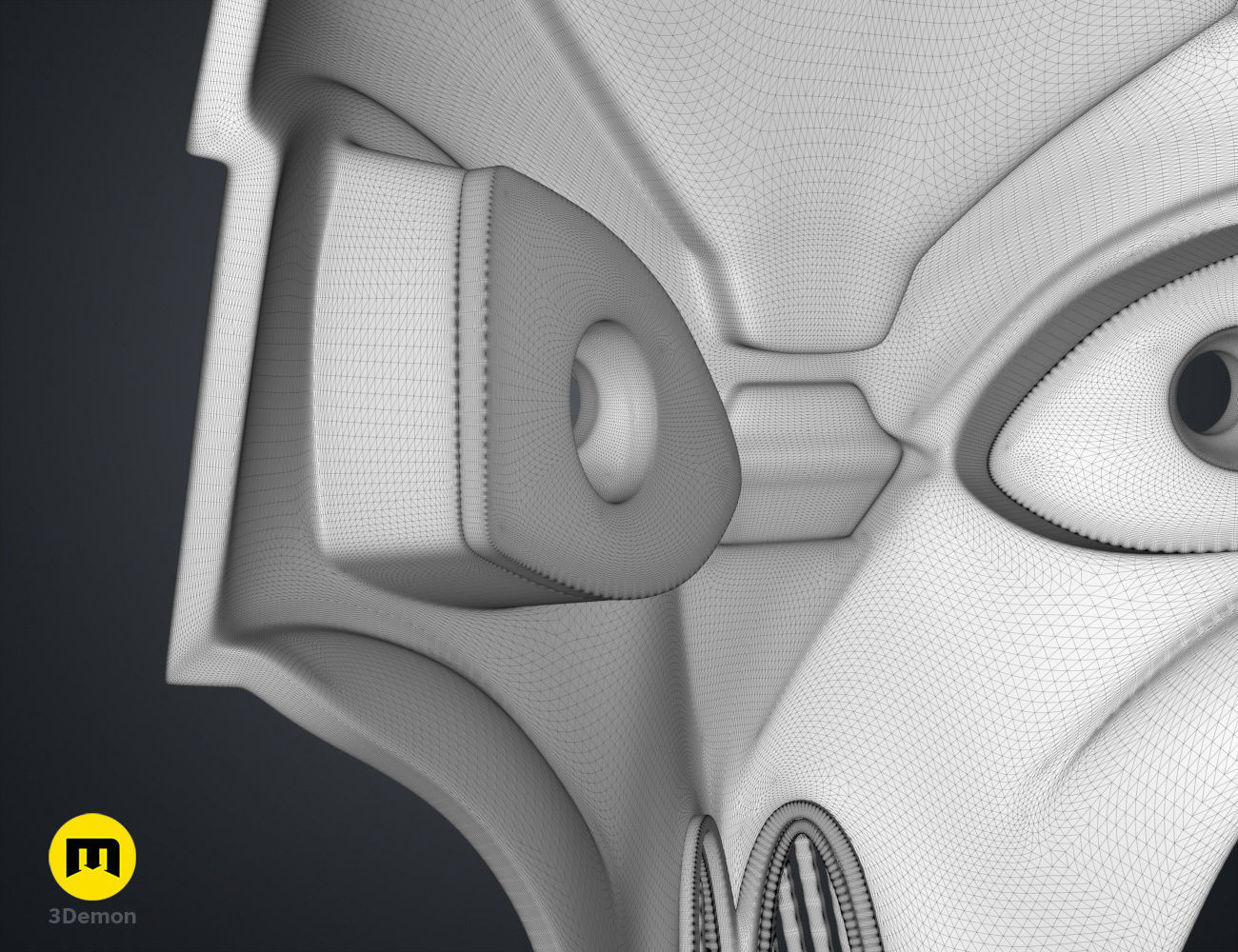 Sith Inquisitor Mask - Tales of the Jedi 3D model 3D printable | CGTrader