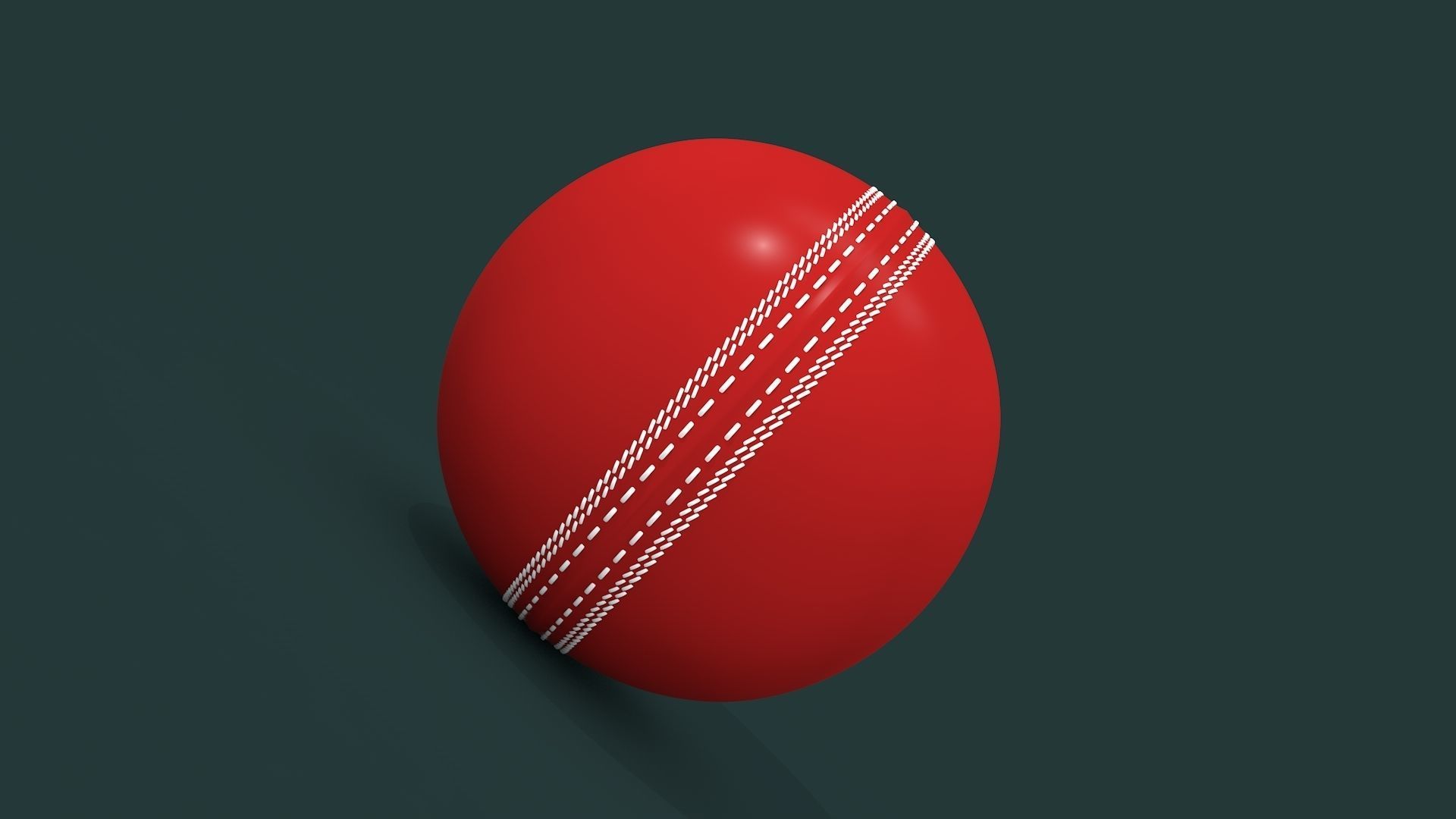 3D model Cricket Ball VR / AR / low-poly | CGTrader