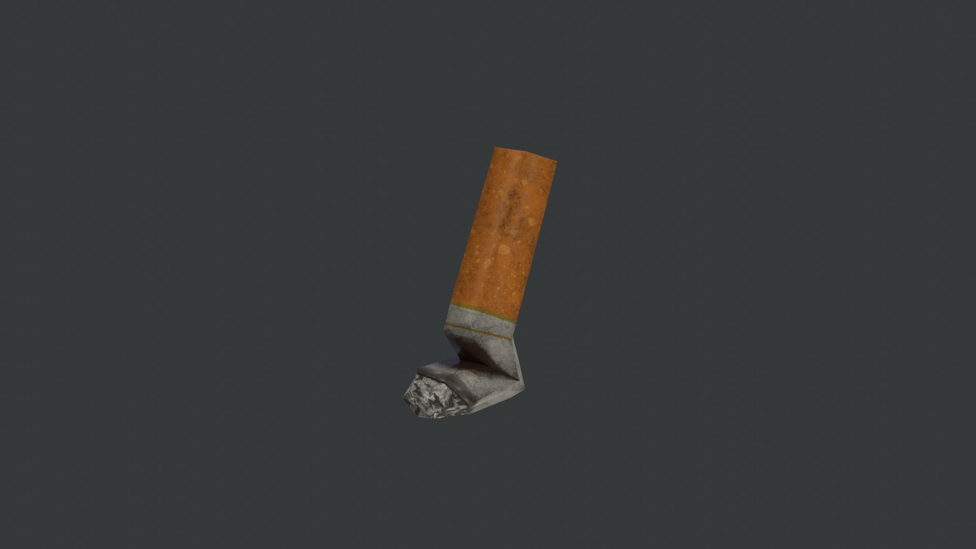 Cigarettes - Lit Used 2 Piece Set free VR / AR / low-poly 3D model ...