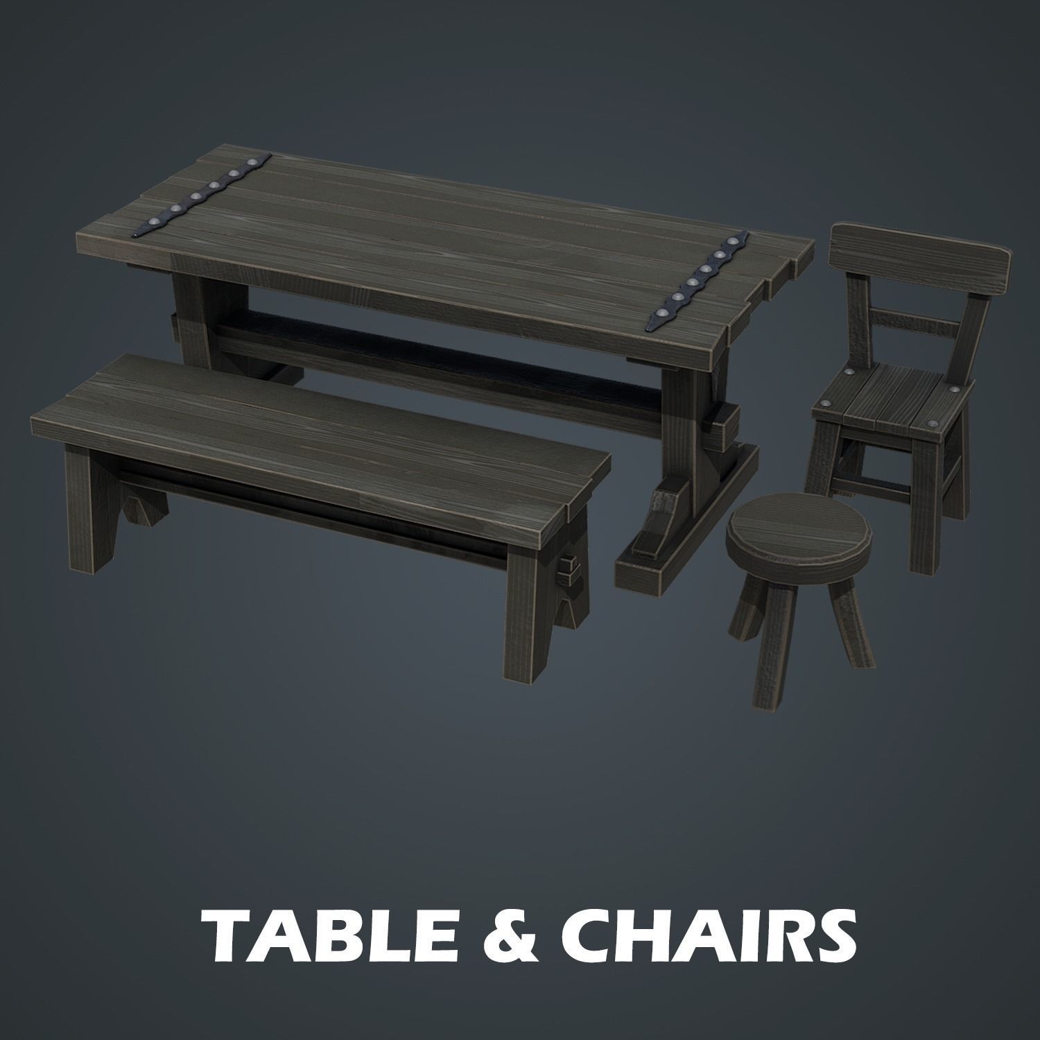 Blender 3 Become a Prop Artist Dungeon Pack 3D model animated rigged ...