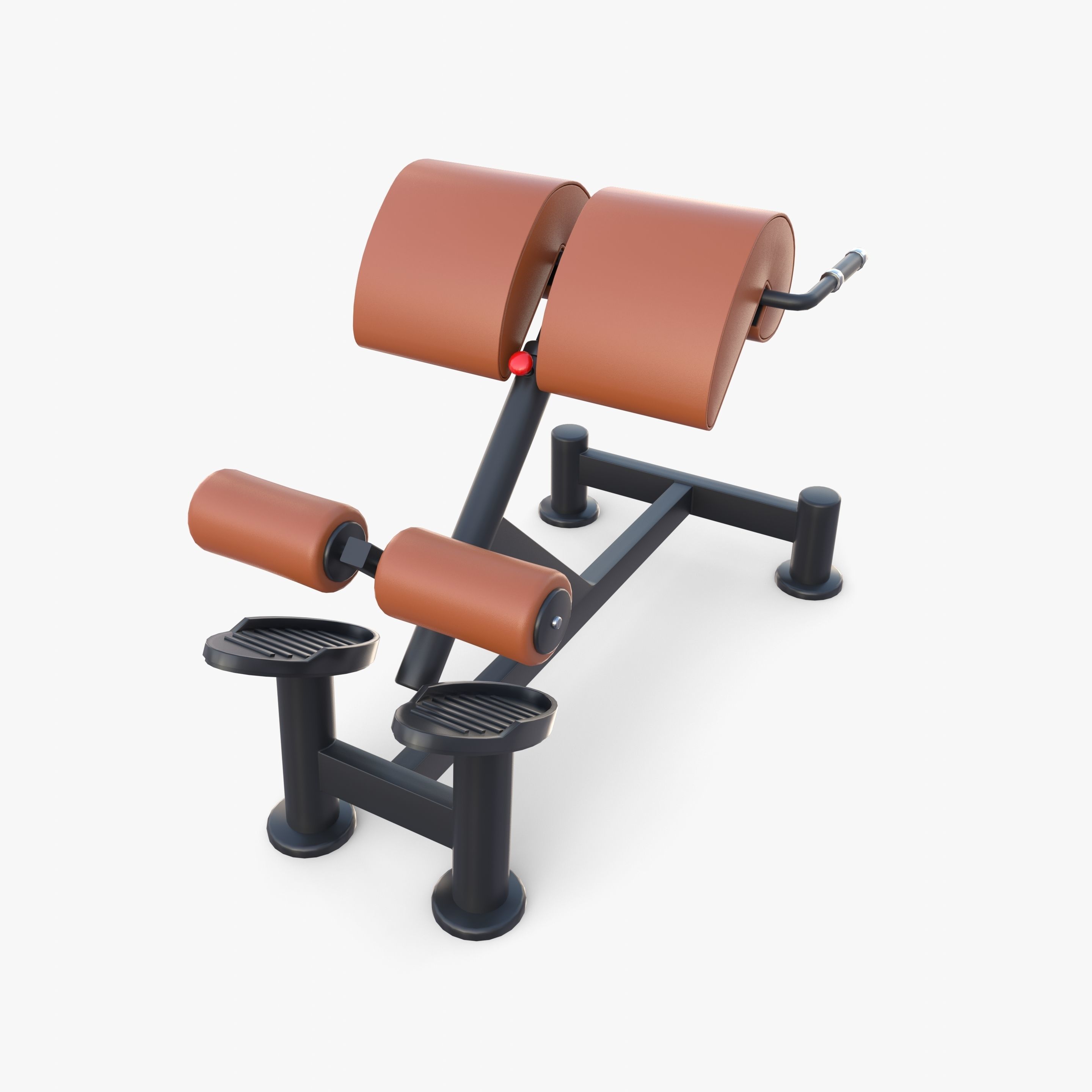 Hyperextension bench 3D model | CGTrader