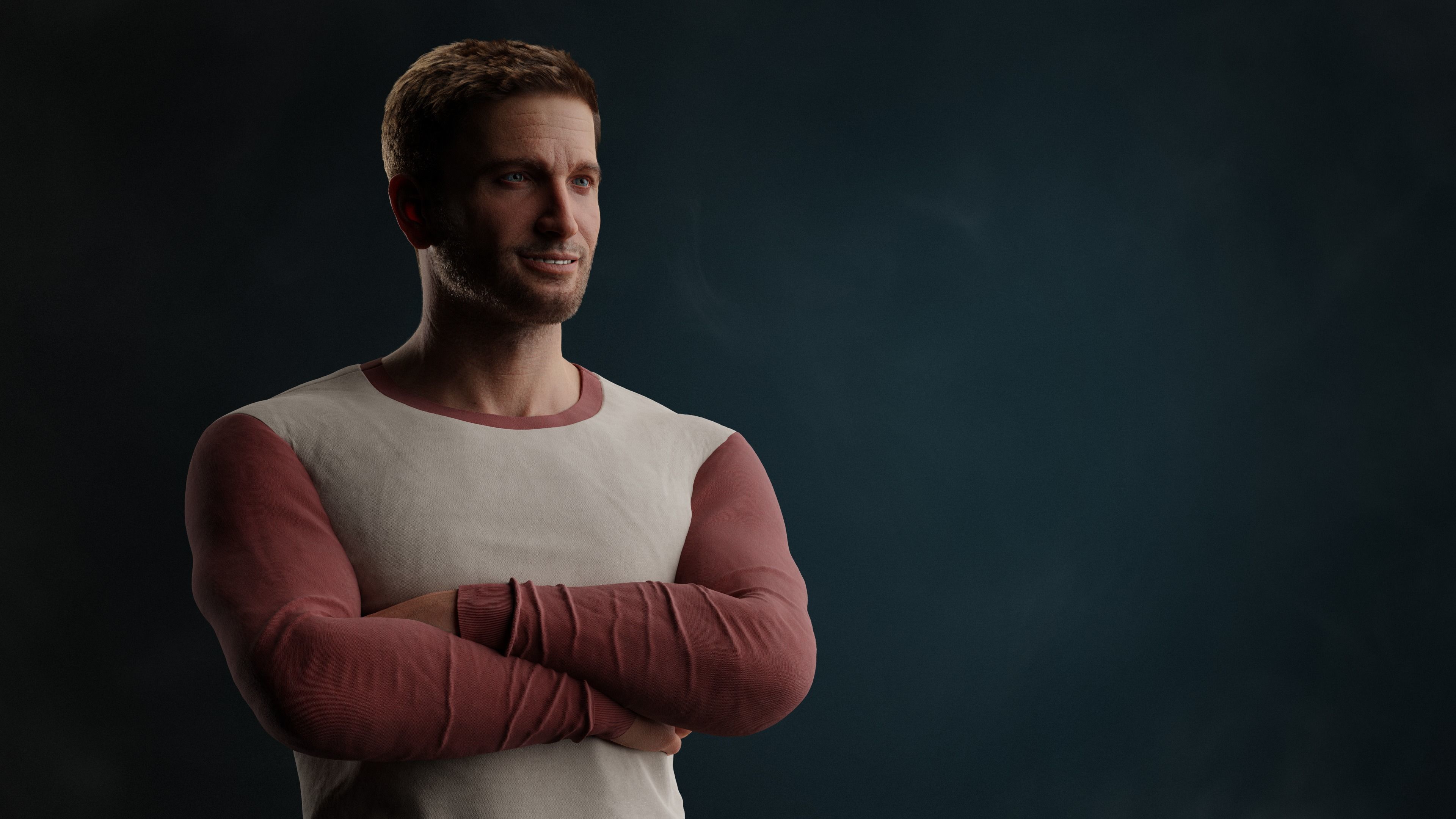 Character Michel 3D model rigged | CGTrader