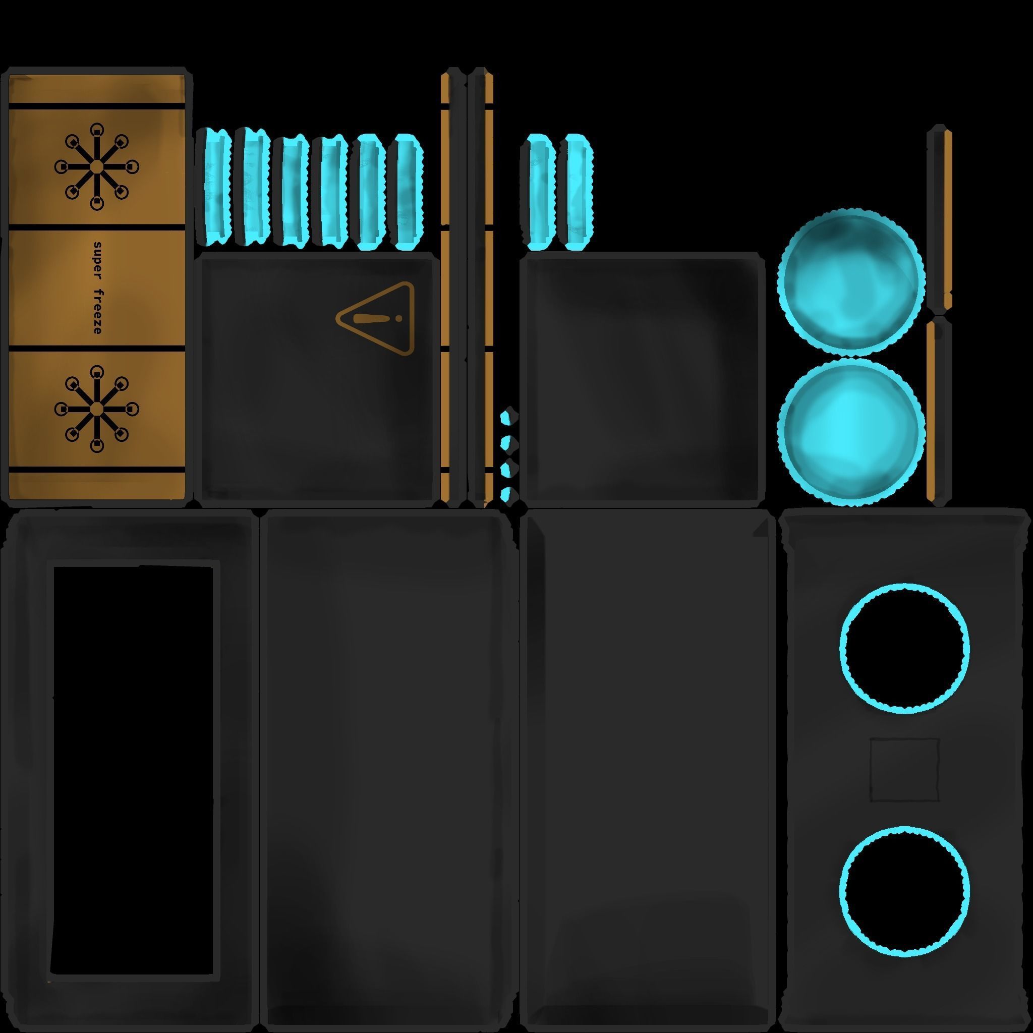 3D model Sci-Fi cases set VR / AR / low-poly | CGTrader