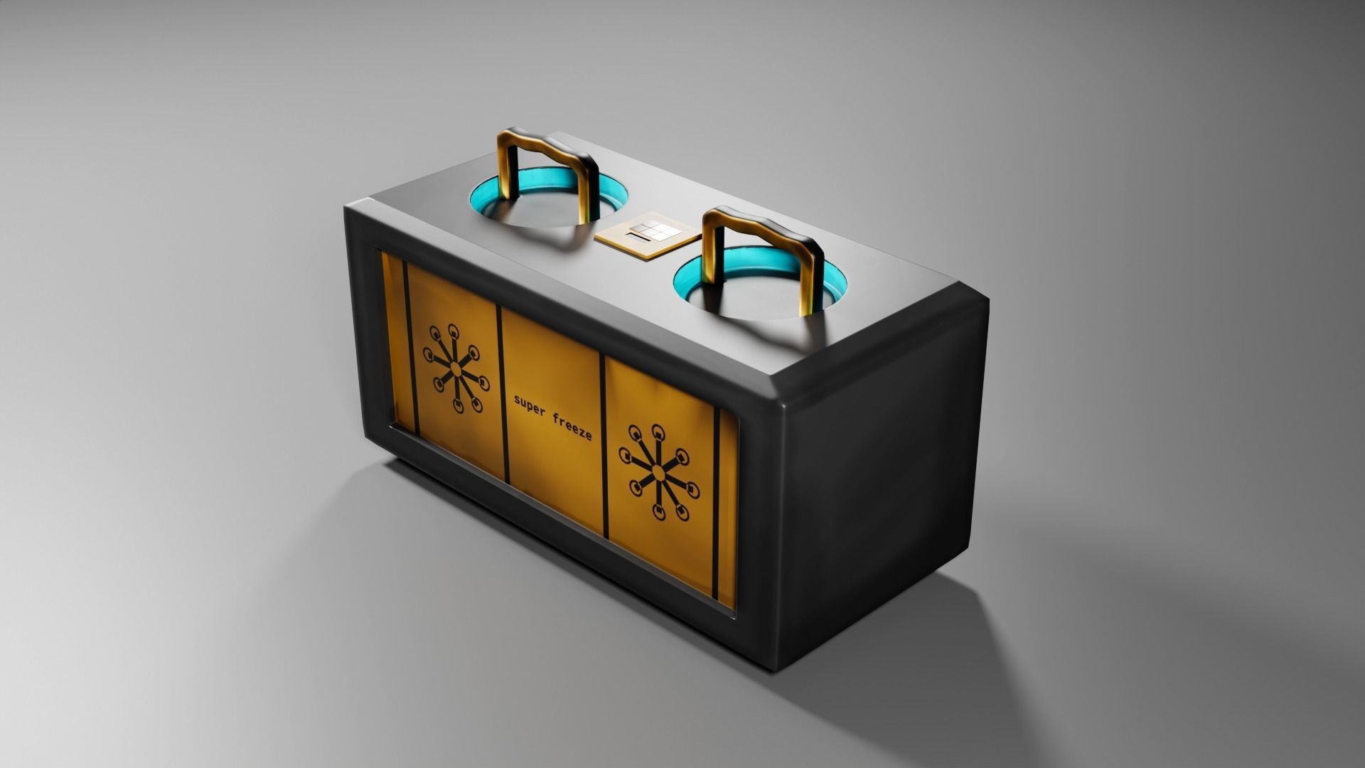 3D model Sci-Fi cases set VR / AR / low-poly | CGTrader