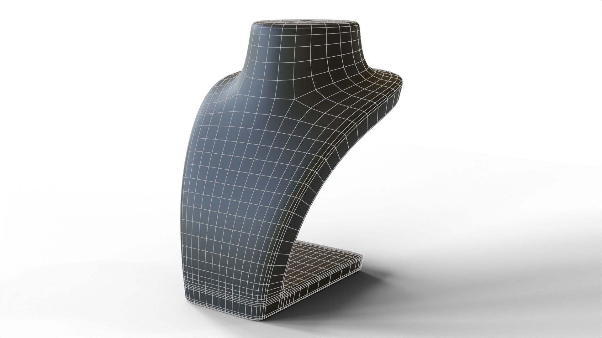 3D model Female neck mannequin VR / AR / low-poly | CGTrader