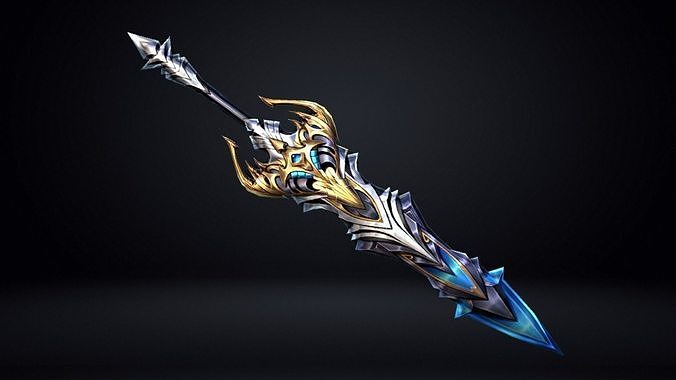 3D model Futuristic Sword VR / AR / low-poly | CGTrader