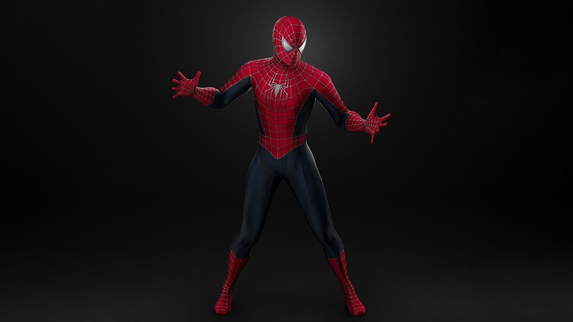 Spider-man 3 Suits 3D model 3D model rigged | CGTrader