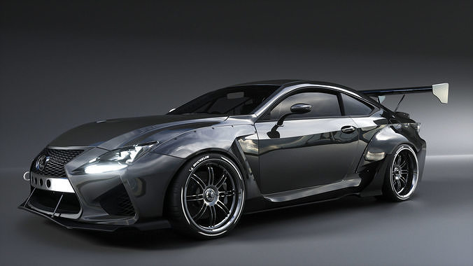 LEXUS RCF 3D model | CGTrader