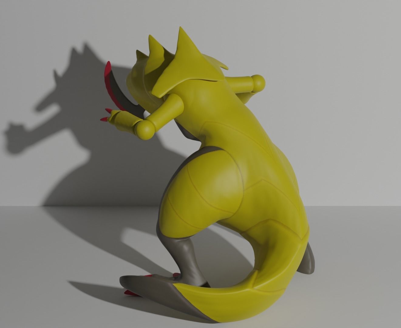 Haxorus pokemon 3D print model 3D model 3D printable | CGTrader