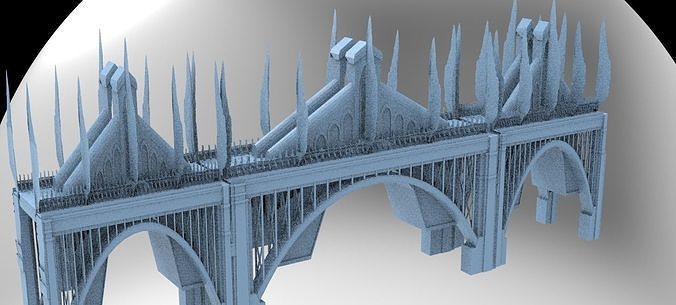 At Deco Bridge 5 3D model | CGTrader