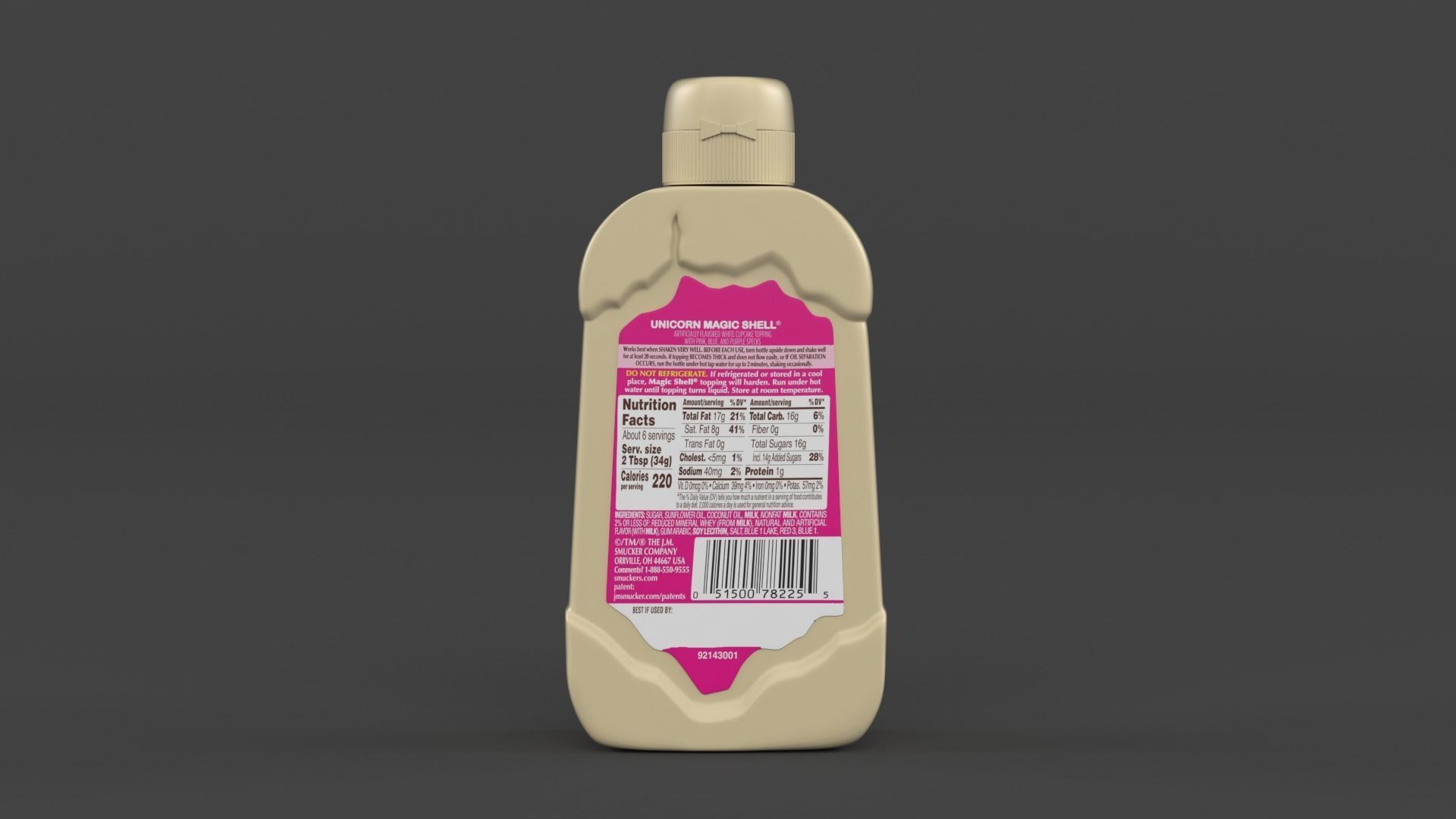 Unicorn Magic Shell 3D model | CGTrader