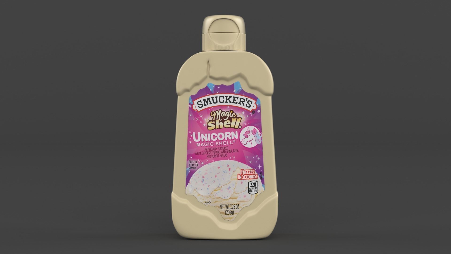 Unicorn Magic Shell 3D model | CGTrader