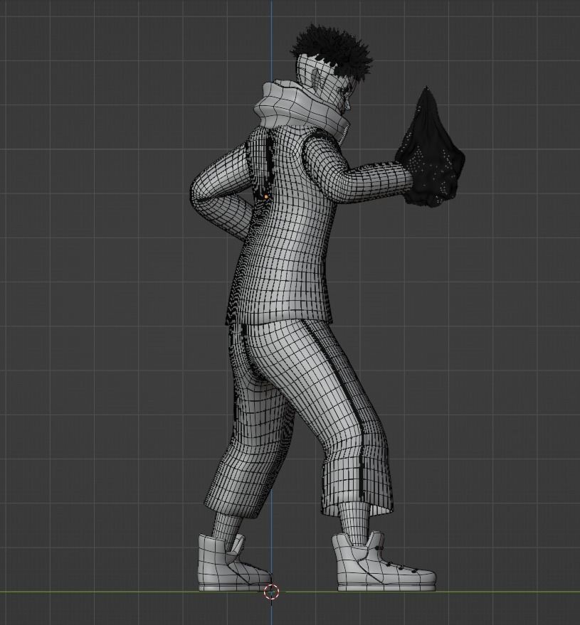 Yuji Itadori - Jujutsu Kaisen 3D model rigged | CGTrader
