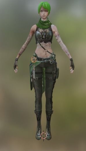 3D model Women 3D Character Shawn VR / AR / low-poly | CGTrader