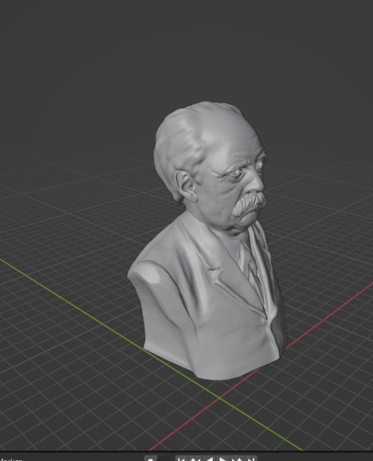 Hermann von Helmholtz 3D model 3D printable | CGTrader