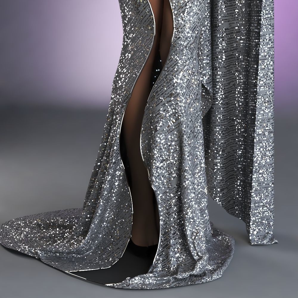 Seven PBR sequin texture 4K and work on all 3D Software Texture | CGTrader