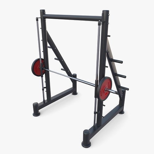Smith machine 3D model | CGTrader