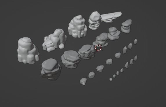 3D model 3D Stylised Desert Rock VR / AR / low-poly | CGTrader