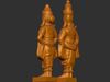 Vitthal Rukmini God 3D model 3D printable | CGTrader