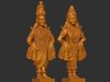 Vitthal Rukmini God 3D model 3D printable | CGTrader