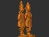 Vitthal Rukmini God 3D model 3D printable | CGTrader