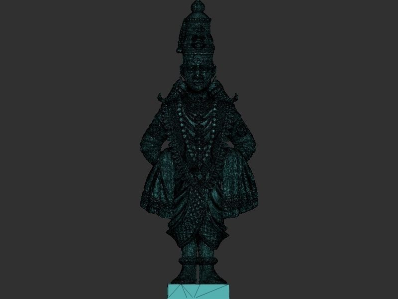 Vitthal Rukmini God 3D model 3D printable | CGTrader
