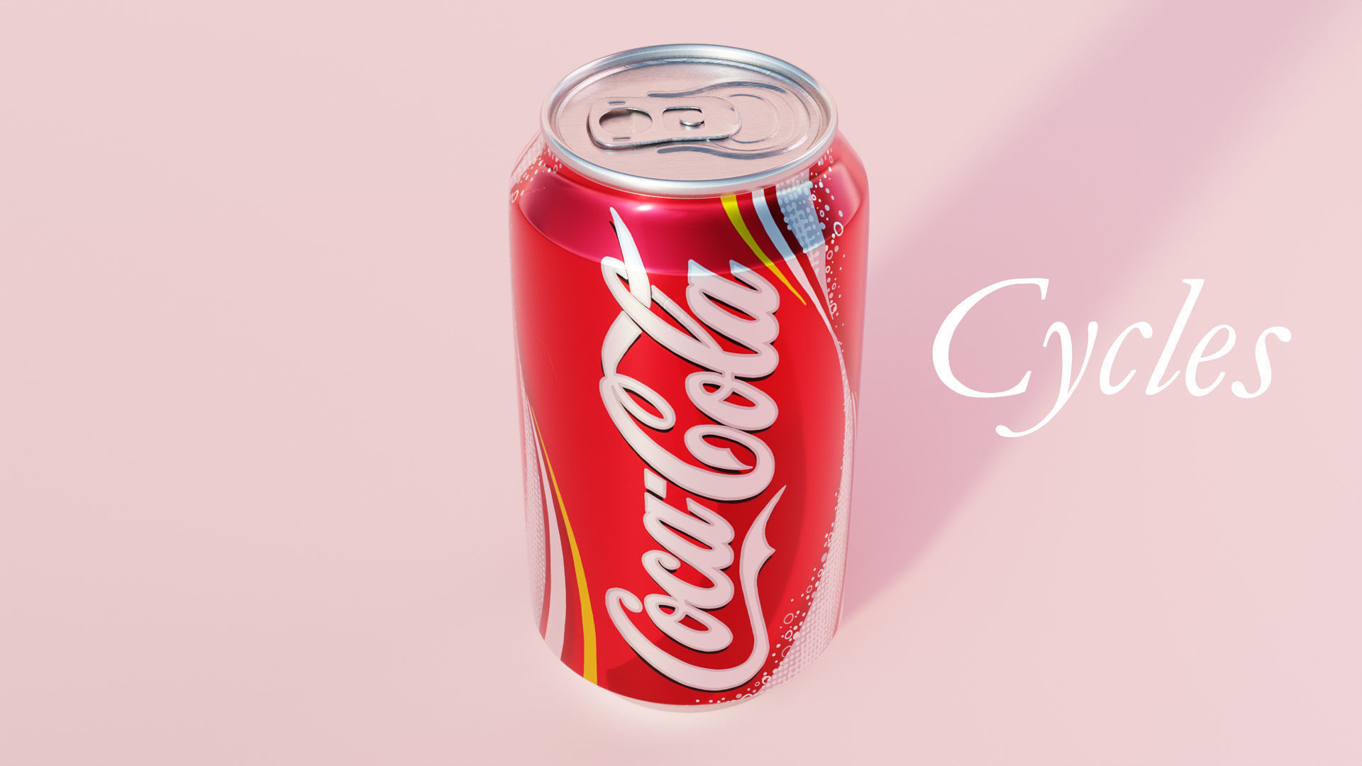 Coke Can with Condensation and Ice Cubes 3D model | CGTrader