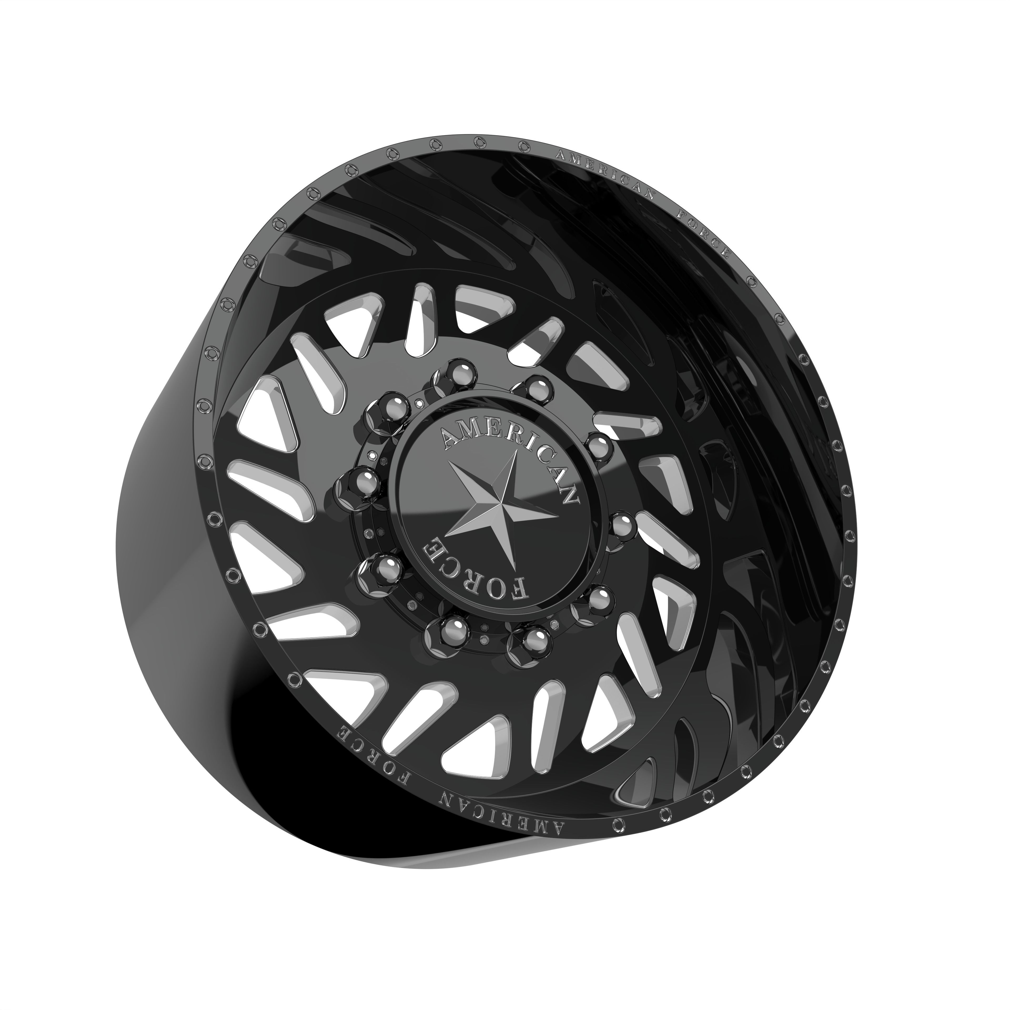 AMERICAN FORCE 6H02 SIEGE SD WHEEL 3D model 3D printable | CGTrader