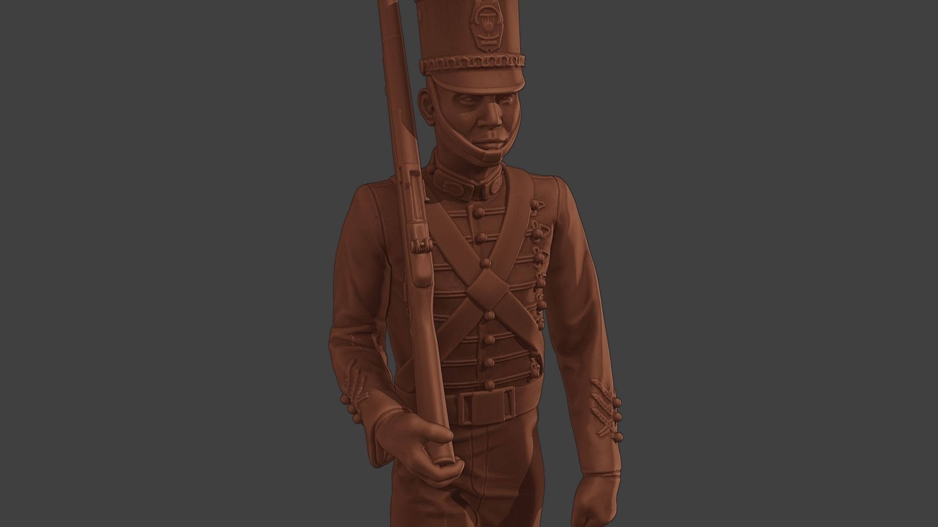 Philippine national police A cadet PNPAC 003 3D model 3D printable ...