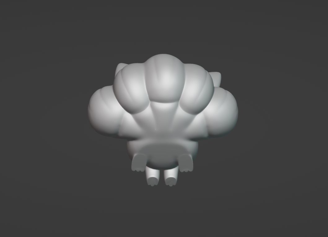 Vulpix - 3D print 3D model 3D printable | CGTrader