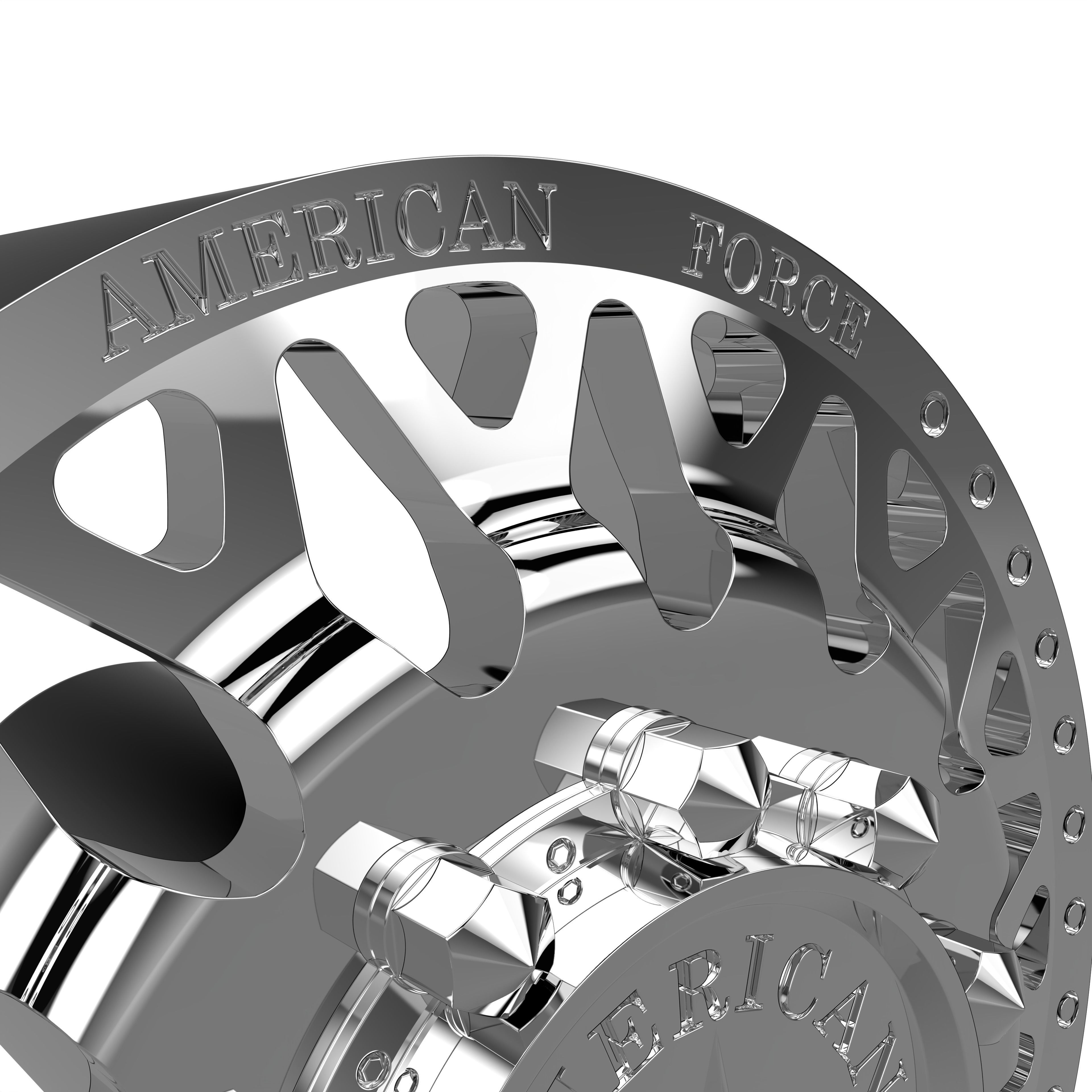 AMERICAN FORCE G17 EVO DRW WHEEL 3D model 3D printable | CGTrader