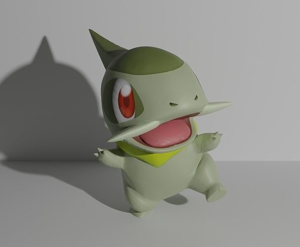 Axew pokemon 3D print model 3D model 3D printable | CGTrader