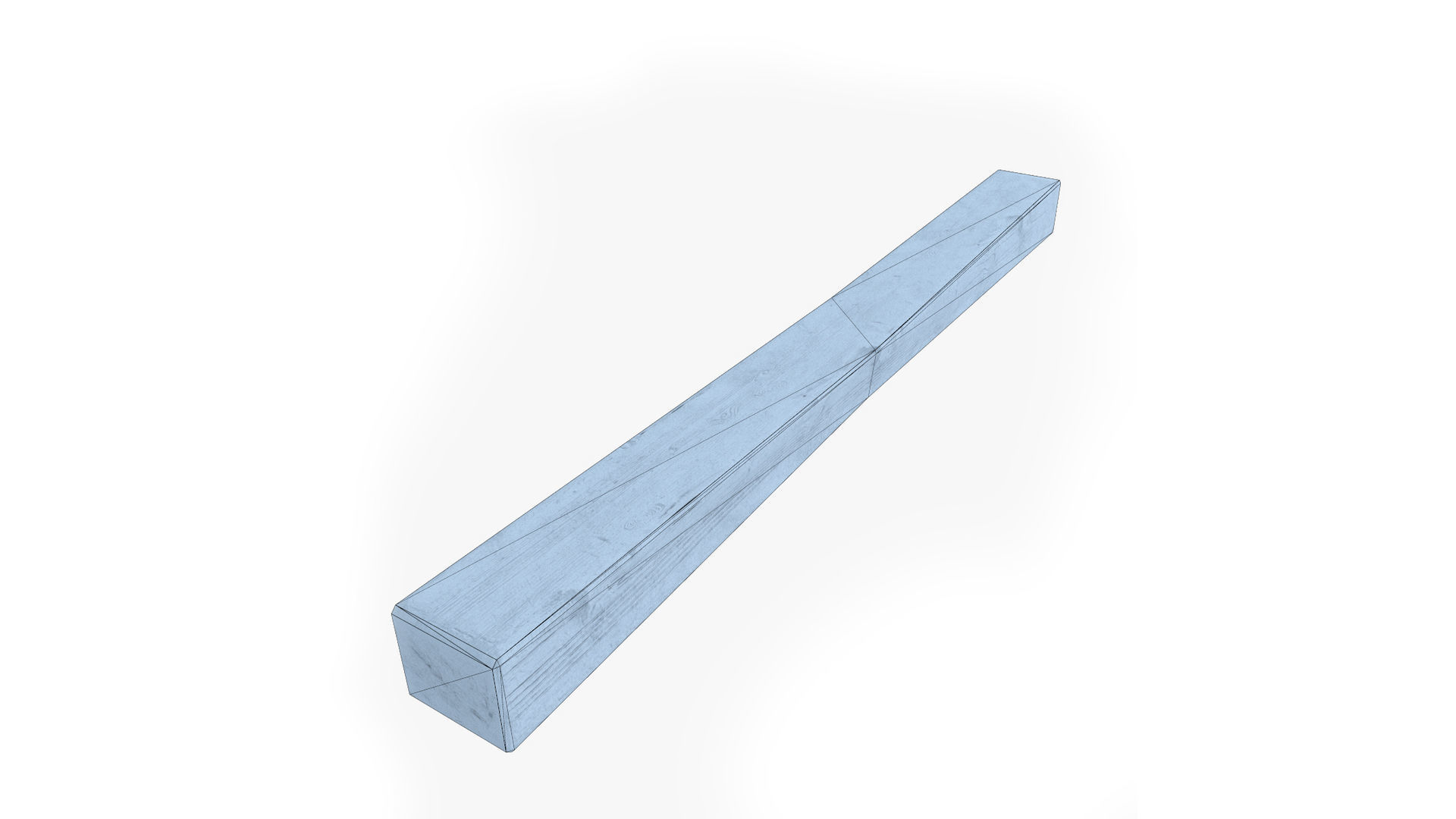 3D model Square Wood Log VR / AR / low-poly | CGTrader