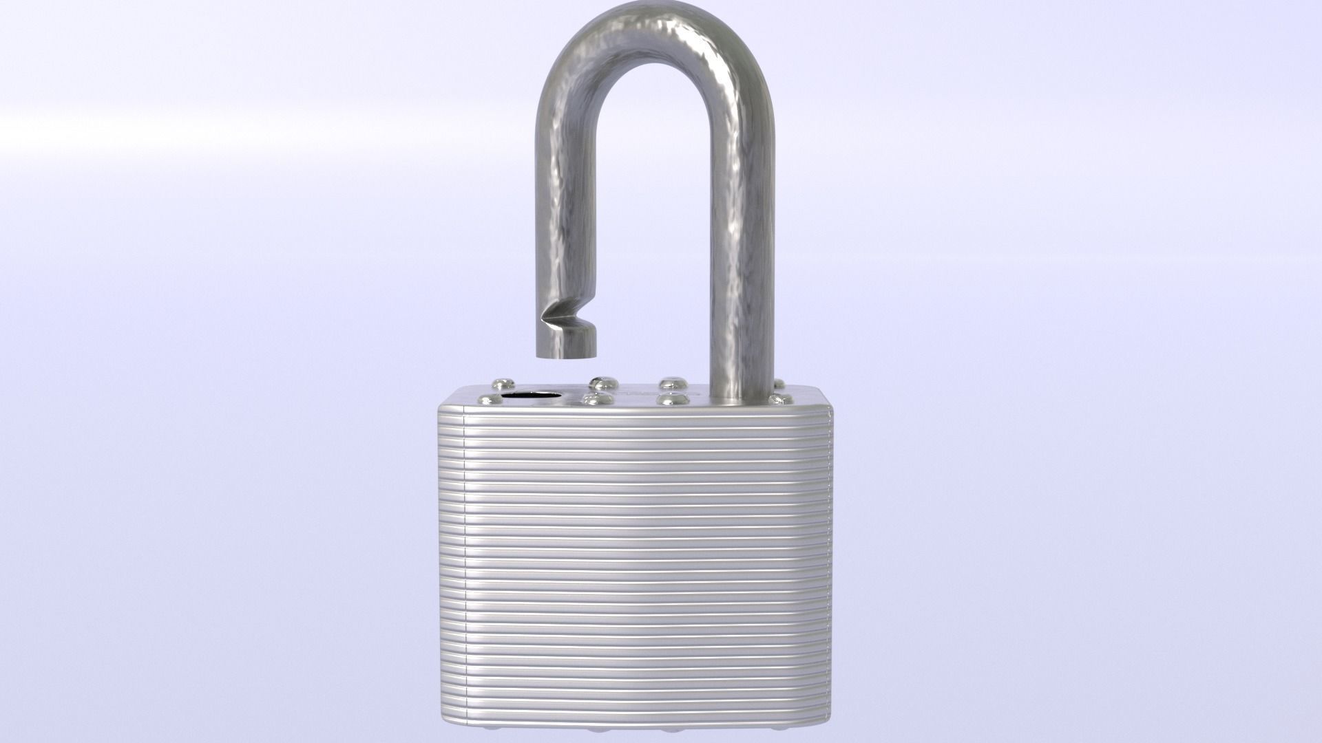 Sturdy Lock 3D model | CGTrader