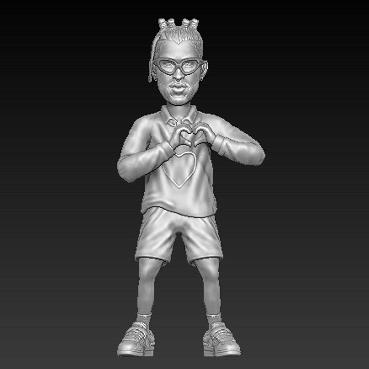 Bad Bunny Love 3D model | CGTrader