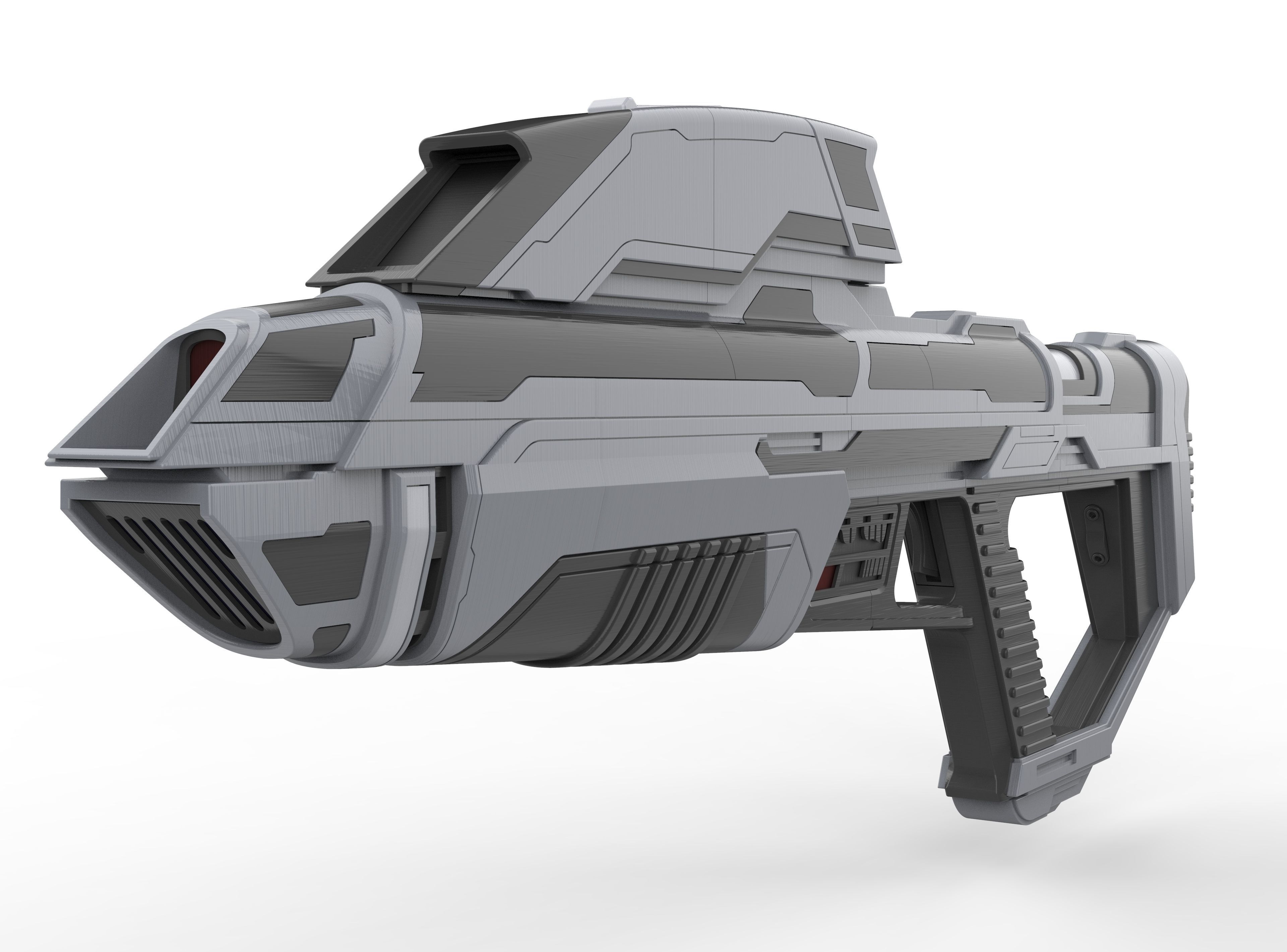 Starfleet Picard Rifle - Star Trek - Commercial - Printable 3D model 3D ...
