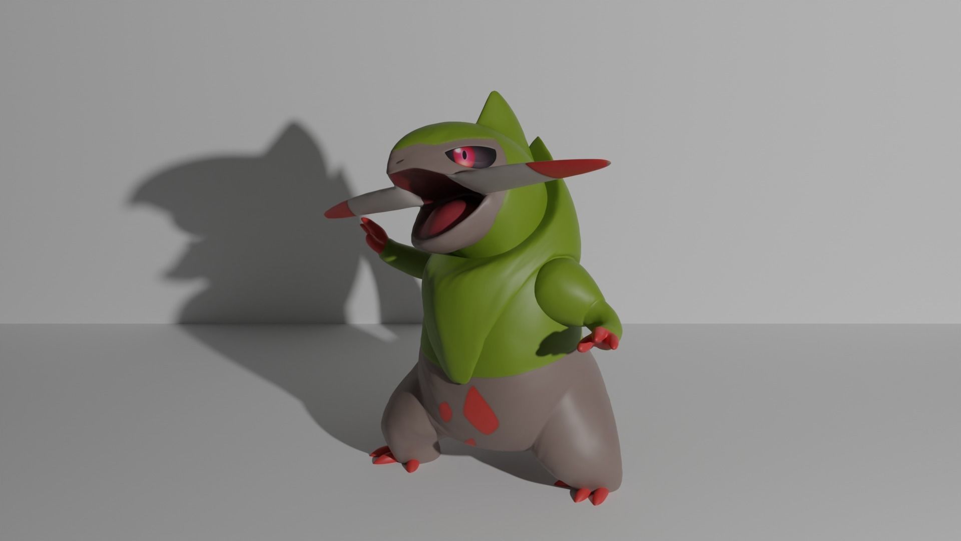 Axew Fraxure and Haxorus 3D print model 3D model 3D printable | CGTrader