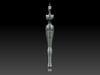 Korn Microphone Stand By H R Giger High Poly 3D Model 3D model | CGTrader