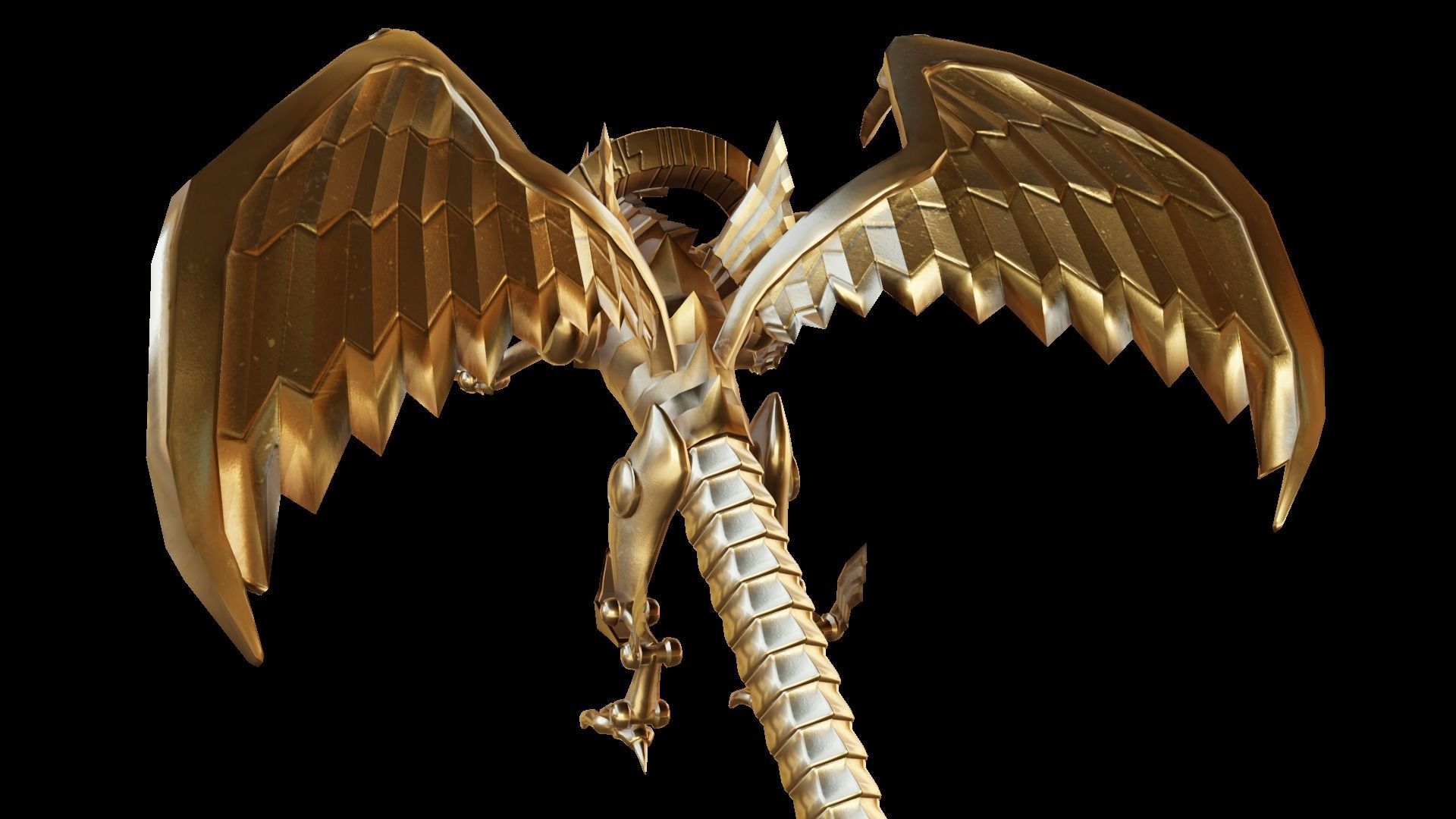 3D model Winged Dragon of Ra VR / AR / low-poly | CGTrader