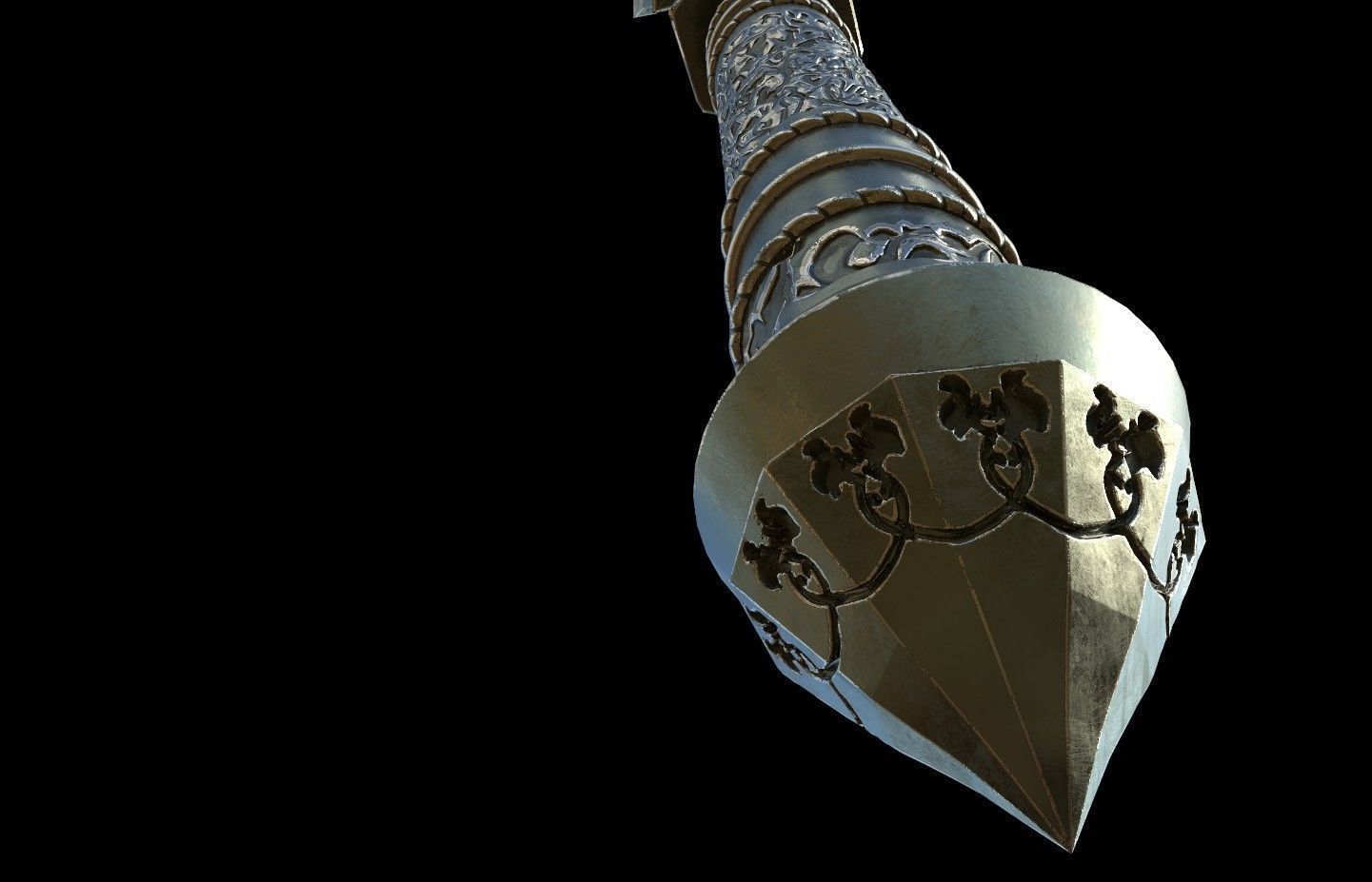 Sauron Mace lord of the rings 3D DIGITAL DOWNLOAD FILE 3D model 3D ...