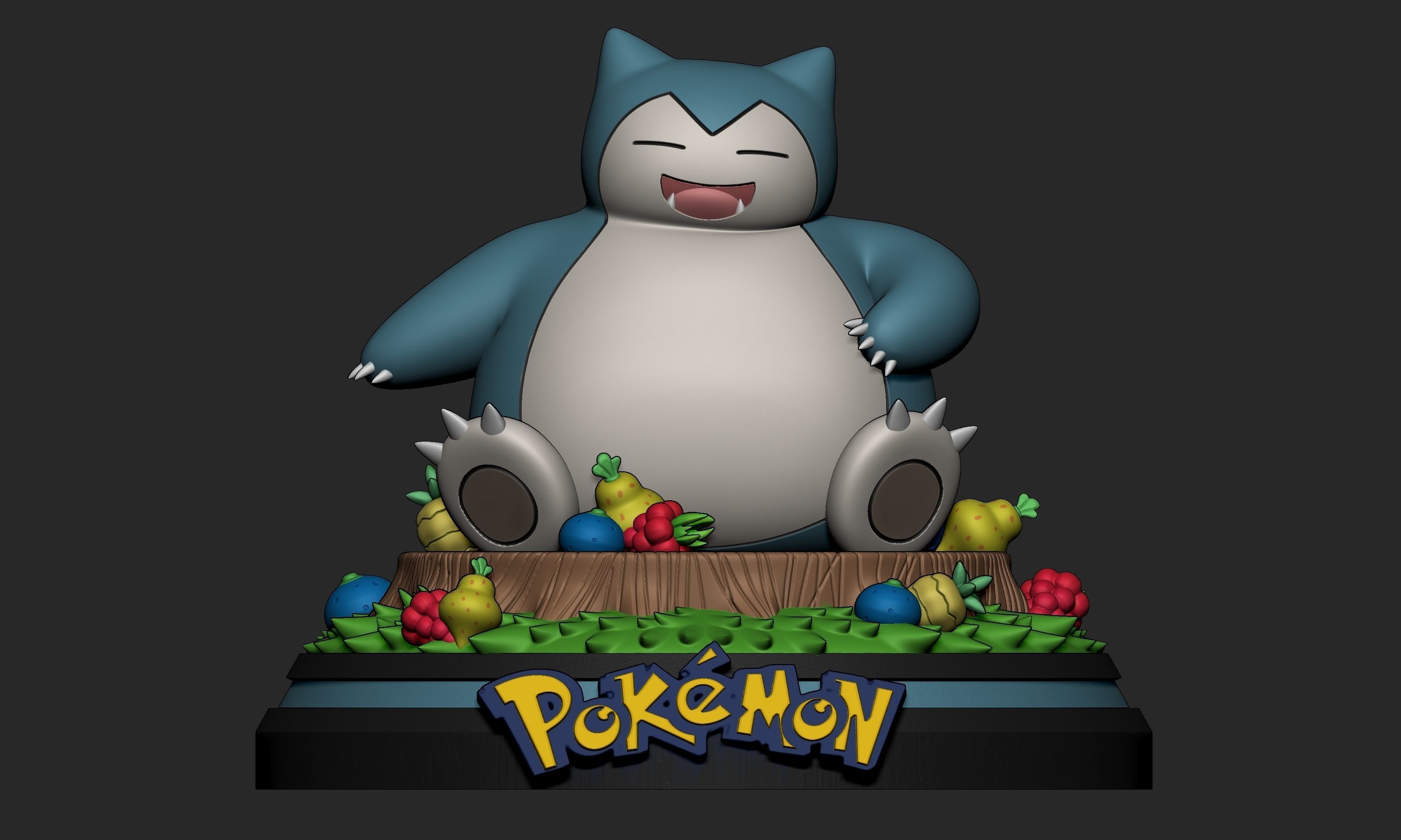 Pokemon - Snorlax Figure 3D model 3D printable | CGTrader