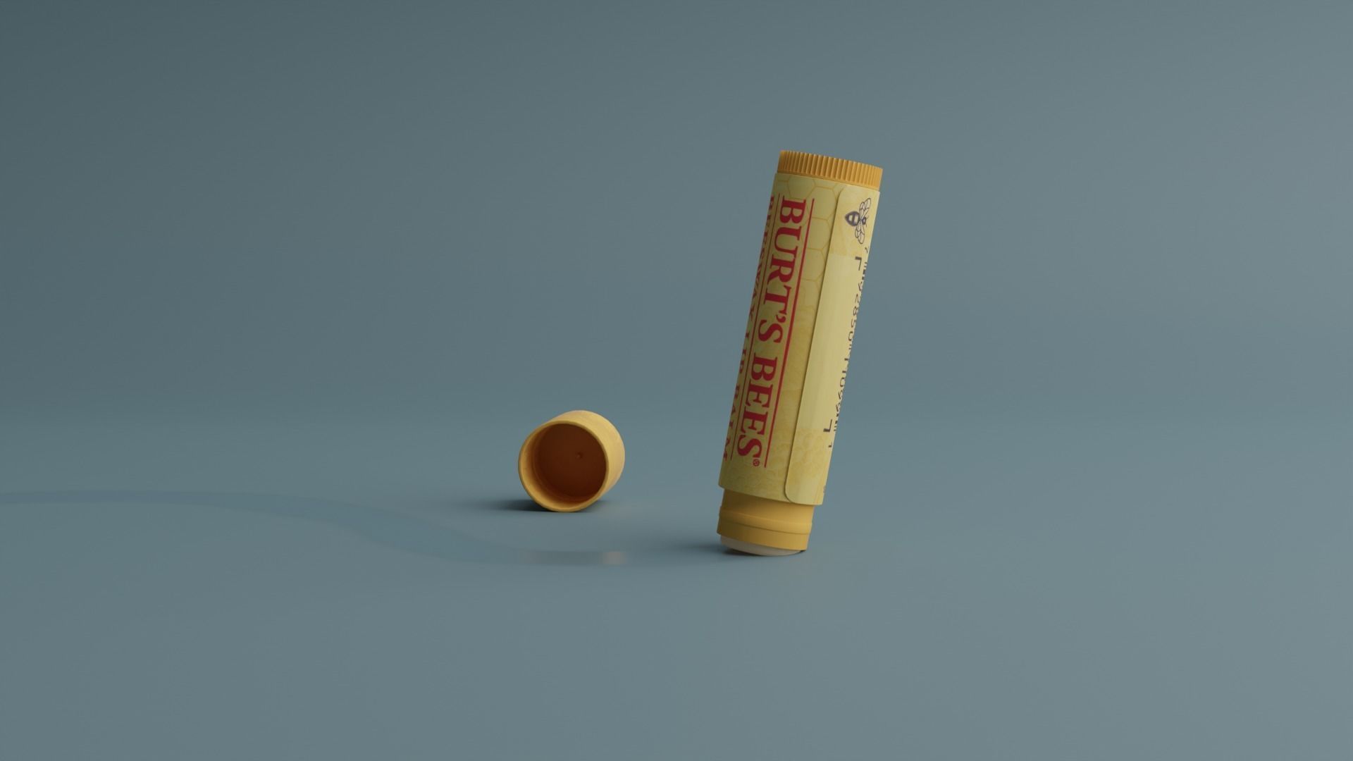 Burts Bees Lip Balm 3D model | CGTrader